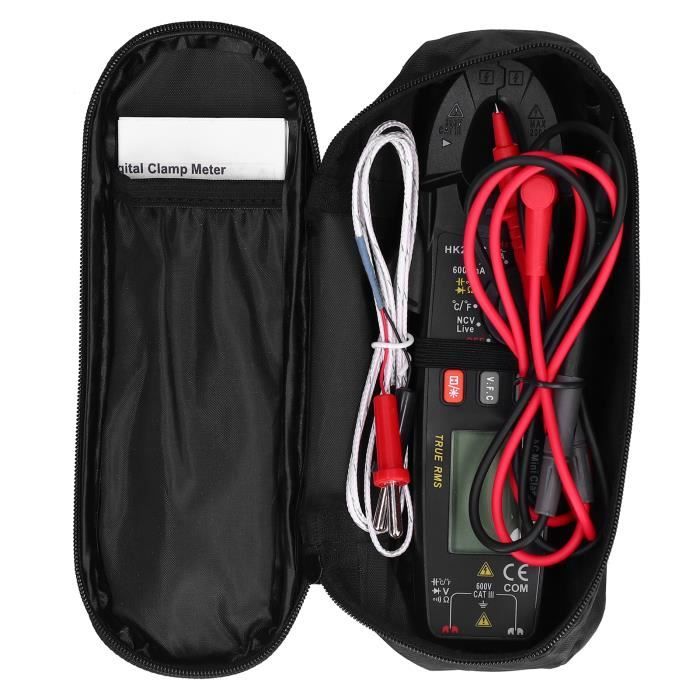 Multimètre multifonction HK221C True RMS Large plage de test Arrêt ...