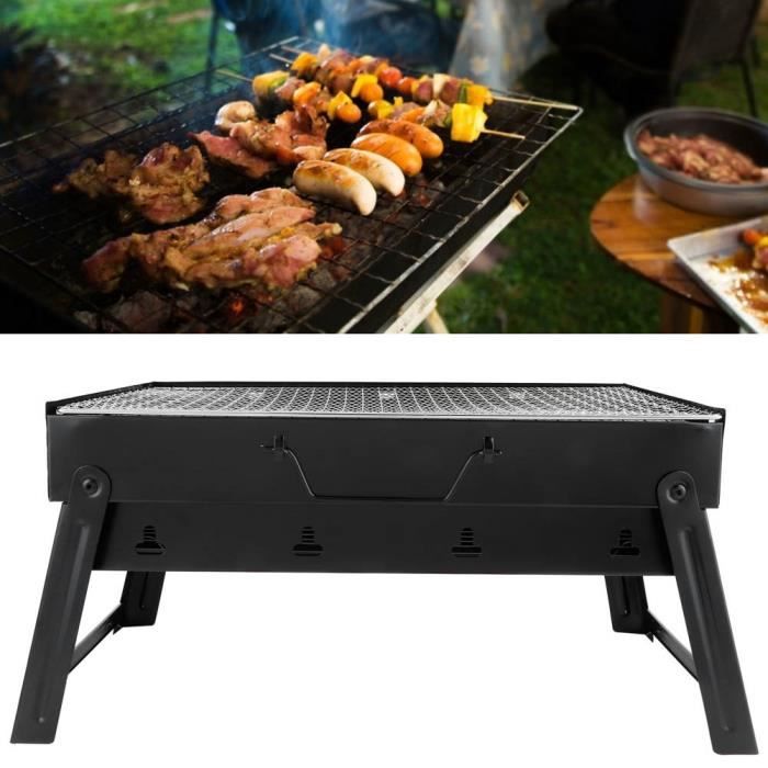VBESTLIFE Four à barbecue Barbecue Grill en acier inoxydable épaissir ...