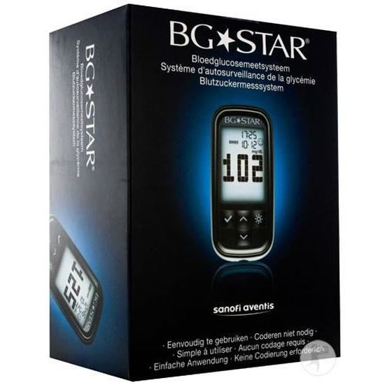 3M BGStar - Kit lecteur de glycémie - Cdiscount Santé - Mieux vivre