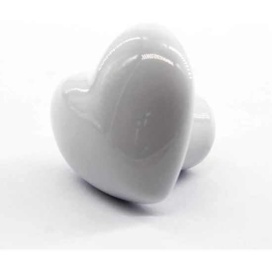 Flomore Blanc Poignées et Boutons de tiroir ceramique poignée de Meuble ...