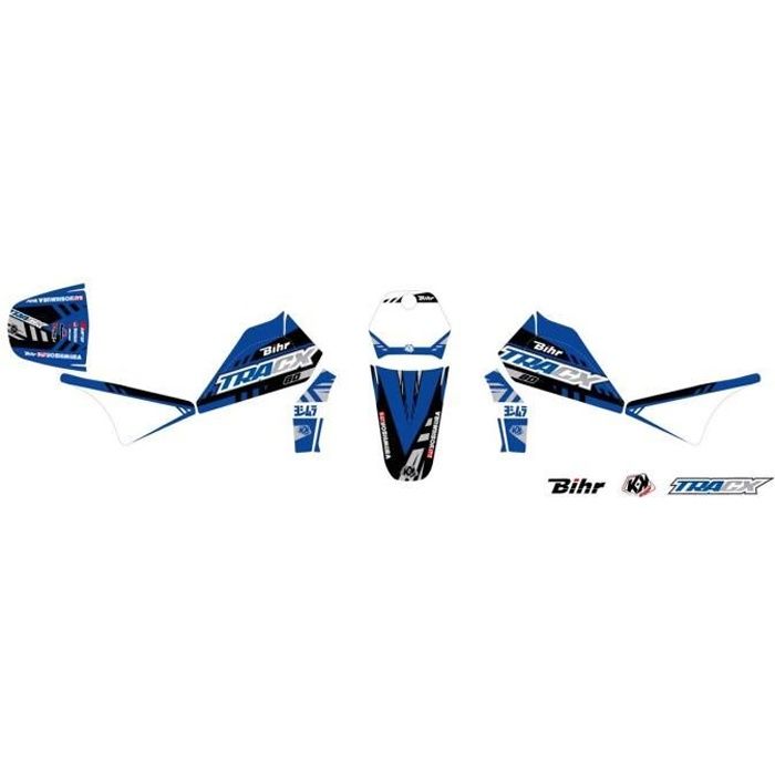 YAMAHA PW 80 - 96/14 - KIT DÉCO CROSS FIRE BLEU KUTVEK - 60300038 ...