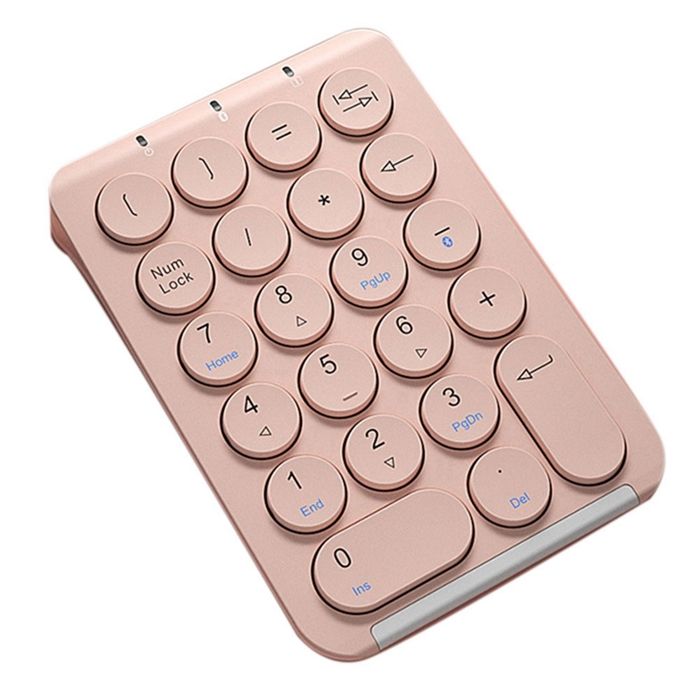 Sans Fil Bluetooth Clavier NuméRique Touches Rondes Pavé NuméRique ...