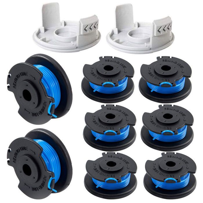 10 Paquets Bobine de Rechange pour Coupe-bordure pouce pour Ryobi , Compatible Avec Ryobi One ...