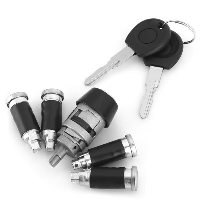 Ashata 357905855B Akozon Ignition Lock Cylinder Key Fit for Transporter ...