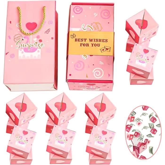 Créatif De Cadeau Explosion Box, Diy Surprise Boîte D'Explosion ...