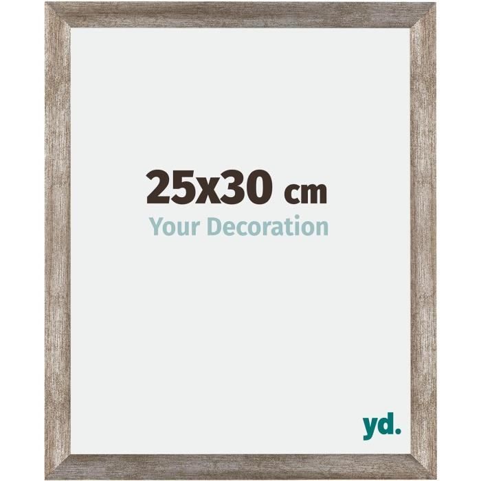 Your Decoration - 25X30 Cm - Cadres Photo En Mdf Avec Verre Acrylique ...