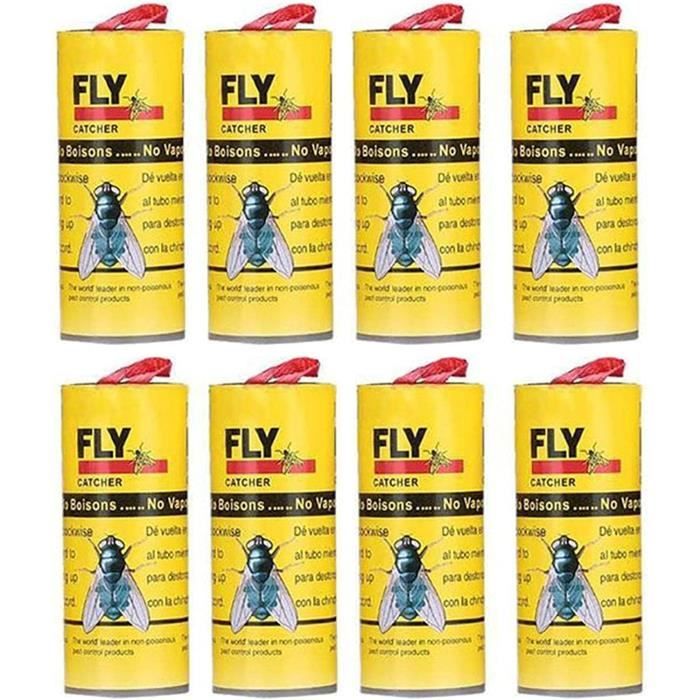 Attrape Mouche,Tue Mouche,Rouleaux de papier tue-mouche,Attrape Mouche ...