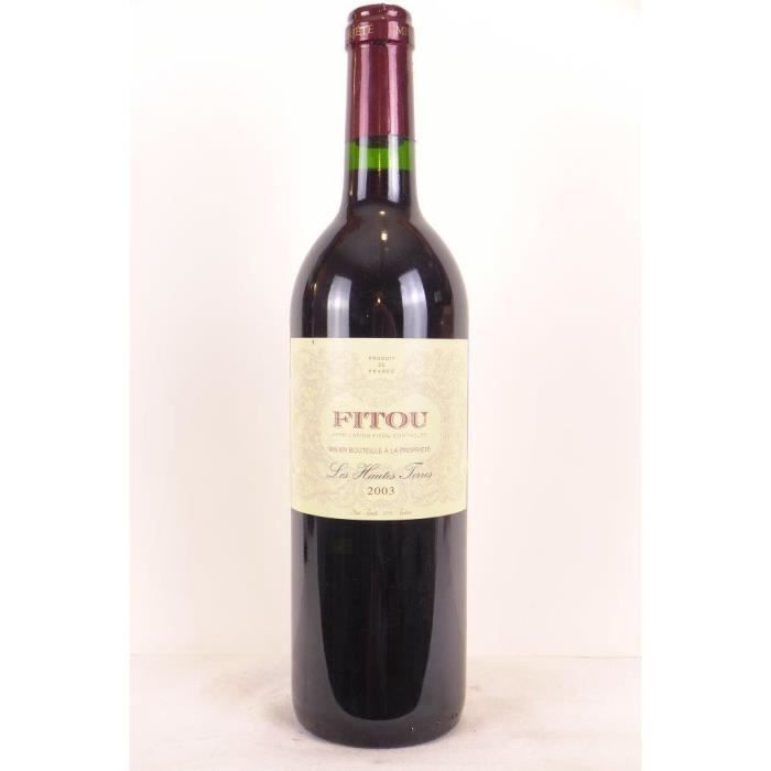 Fitou les hautes terres rouge 2003 - languedoc - La cave Cdiscount