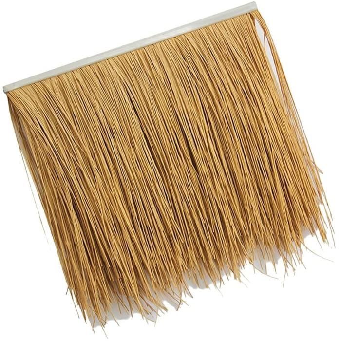 TONNELLE Faux Rouleau de chaume de Palmier Tuile de chaume Protection ...