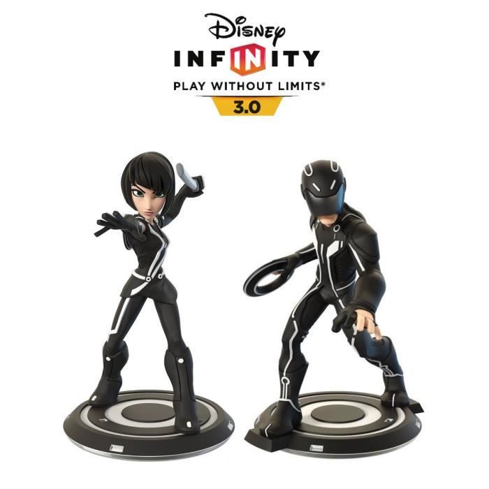 Figurines Sam Flynn + Quorra Disney Infinity 3.0 - Cdiscount Jeux vidéo