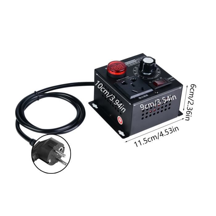 EJ.life Régulateur de Tension 220V SCR Régulateur de Tension SCR 220 V, Variateur de Régulateur ...