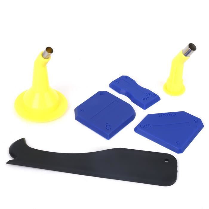 EJ.life Kit d'outils en silicone pour étalage de mastic, spatule à ...