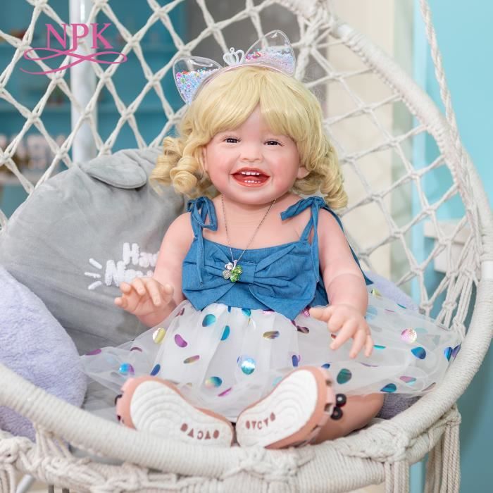 LOLI poupée de bébé Reborn de 68CM, grande poupée de bébé fille, fait à ...