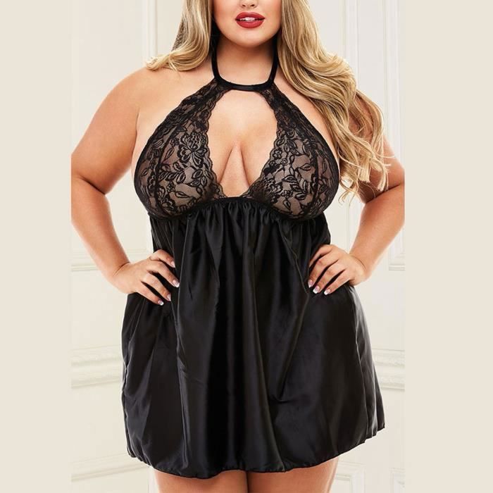 Ensemble De Lingerie Sexy Grande Taille Dames Sexy Lingerie Dentelle