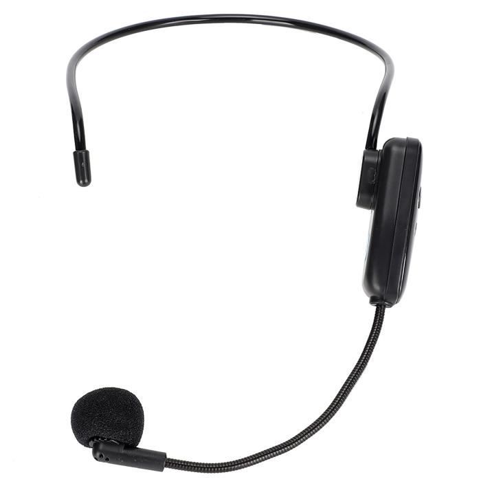 Microphone fil UHF - OMABETA - Amplificateur de voix - 2 microphones ...