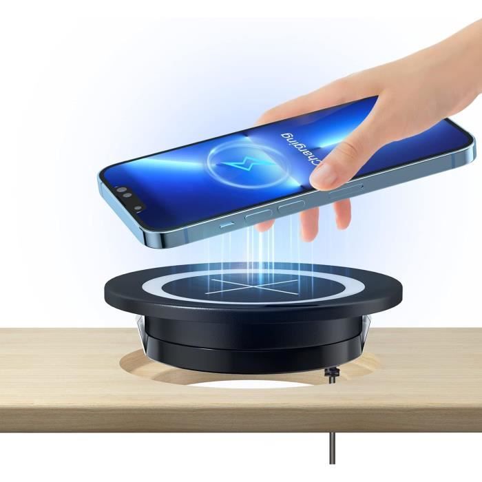 Chargeur Sans Fil Qi Pour Les Meubles Chargeur Induction Encastrable ...