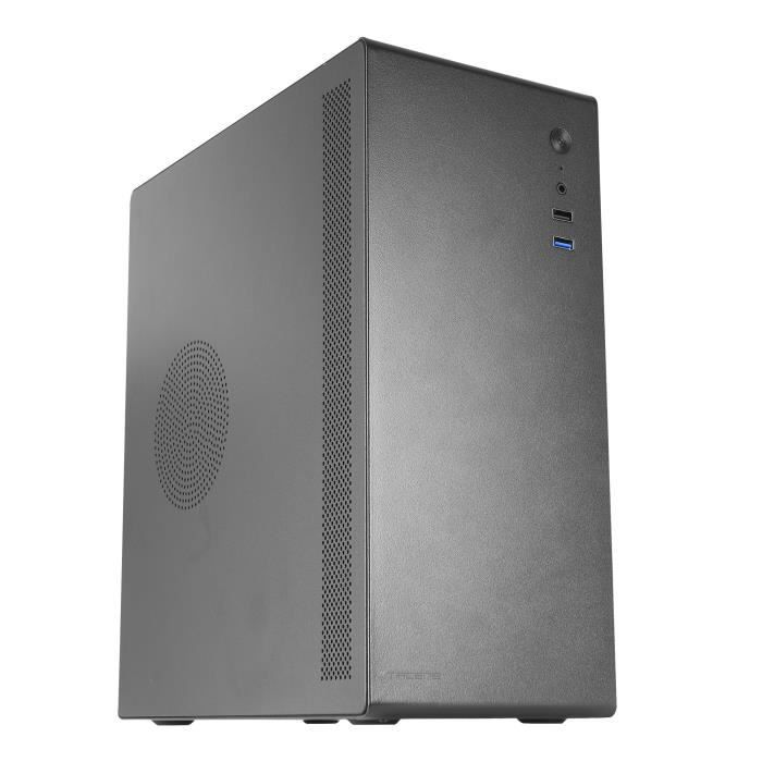 Boîtier mini-tour - NOVAX - Noir - USB 3.0 - MicroATX - Ventilateur ...