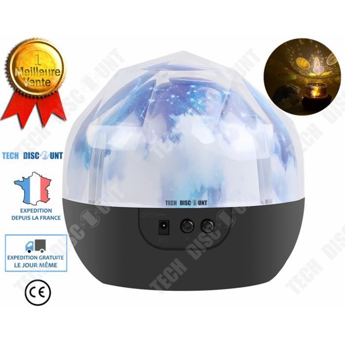 Projecteur étoile - TD® - Lampe de table - Télécommande - Gradation ...