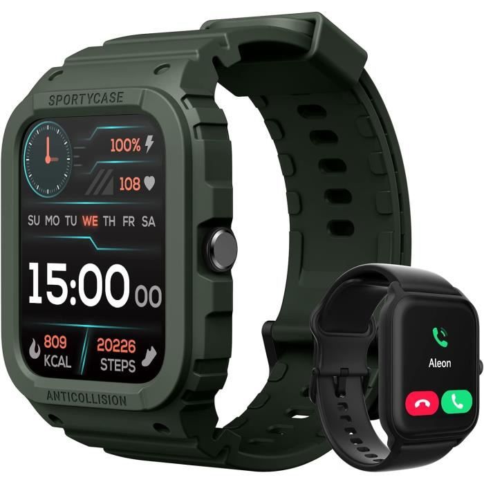 Montre Connectée De Suivi De Fitness Avec Alexa Intégrée Pour Hommes ...