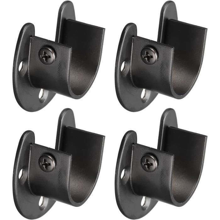 2 Pièce Barre A Rideaux Extensible Tringle Rideau Réglable Barres De ...