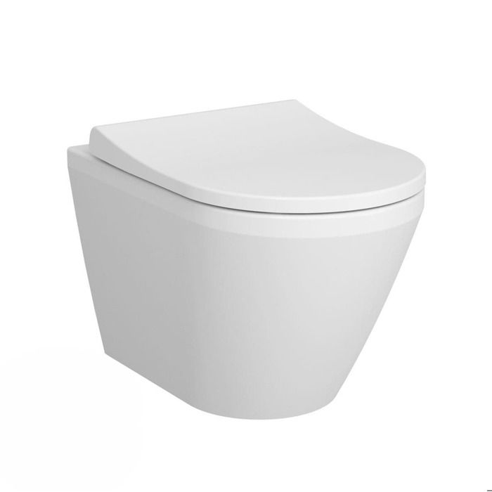 Vitra - Integra WC sans bride + Abattant avec frein de chute en ...