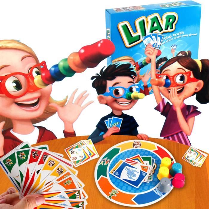 Vvikizy Jeu de nez allongé pour enfants - jeu de société interactif ...