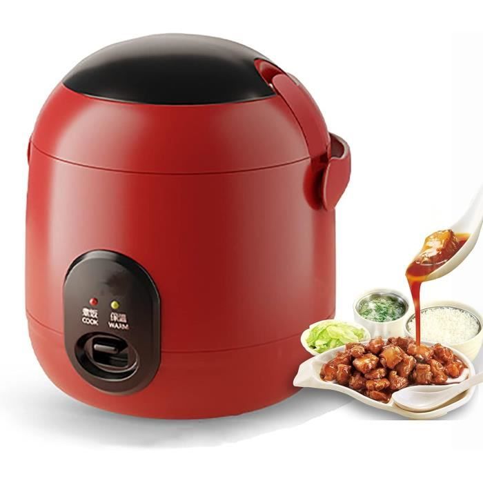 1.2L Mini Cuiseur de Riz Vapeur avec Antiadhésif Marmite Amovible ...