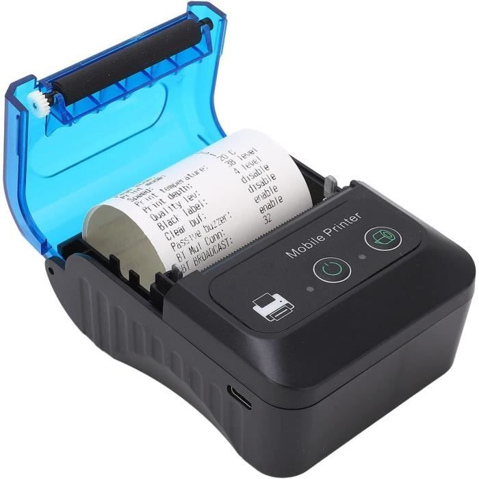 Imprimante De Reçus Imprimante Thermique 2in Imprimante D'étiquettes ...