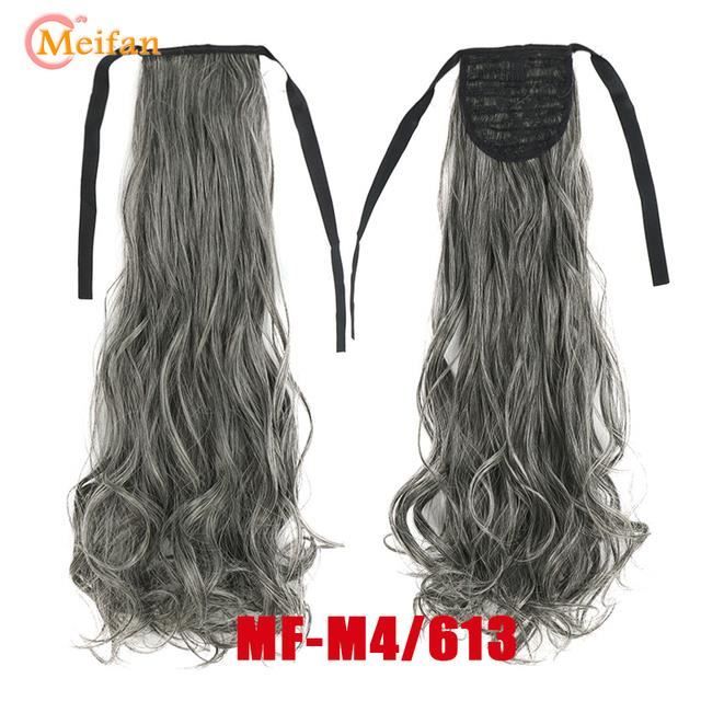 Chignon,m4-613--Queue De Cheval Synthétique À Ondes Courtes Pour Femmes ...