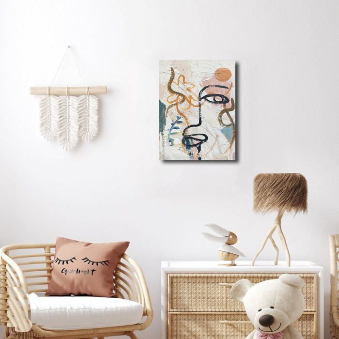 Impression sur Toile 40x60cm Image Tableau Decoration Murale Femme ...