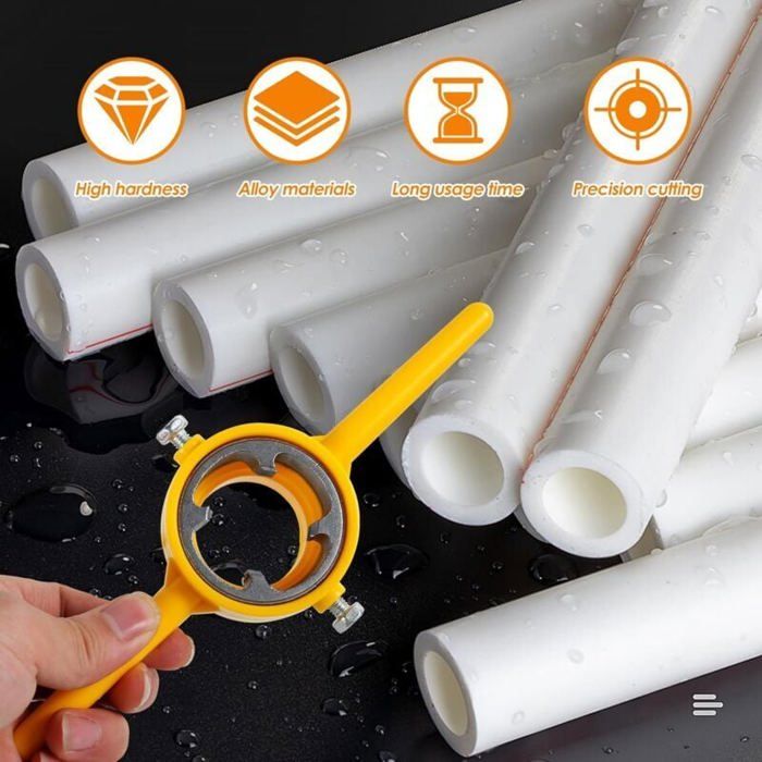 Matrices Filetage PVC NPT 3 Tailles (1/2" 3/4" 1"), Outil Manuel ...