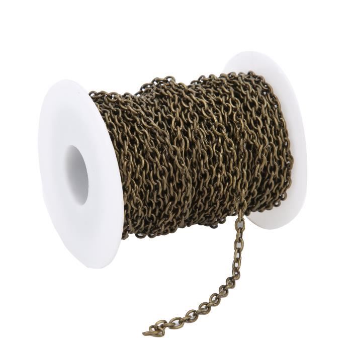 Qqmora chaînes Rolo Qqmora chaîne de bijoux Chaîne artisanale Simple de ...