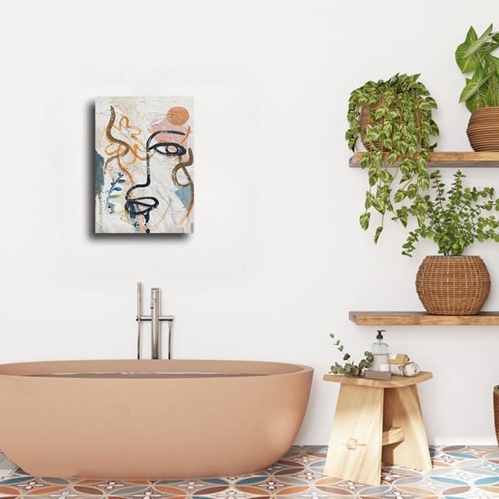 Impression sur Toile 40x60cm Image Tableau Decoration Murale Femme ...