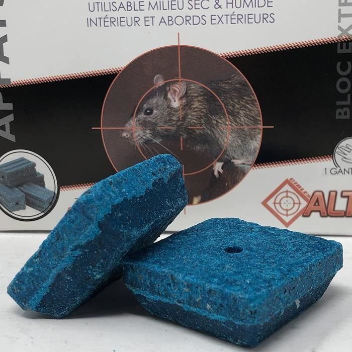 Raticide Bloc Brod 12ppm 140gr - Cdiscount Au quotidien