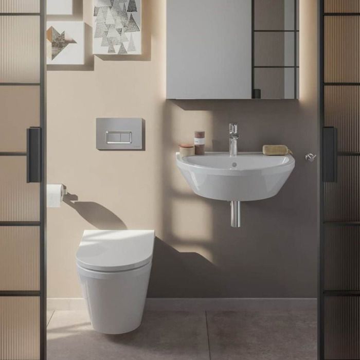 Vitra - Integra WC sans bride + Abattant avec frein de chute en ...