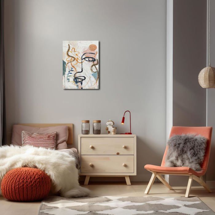 Impression sur Toile 40x60cm Image Tableau Decoration Murale Femme ...