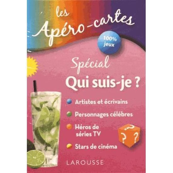 Les apéro-cartes : Qui suis-je ? - Cdiscount Librairie