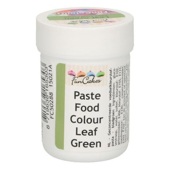 FUNCAKES PASTE FOOD COLOUR - LEAF GREEN-30G - Cdiscount Au quotidien