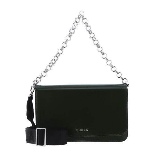 FURLA Splendida Shoulder Bag S Edera + Nero [149704] - sac à épaule ...