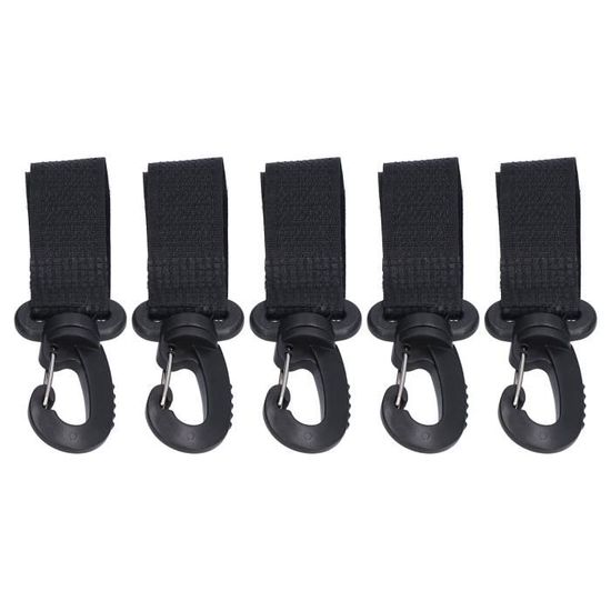 VINGVO Baby Stroller Hanging Hooks, Diaper Bag Clip Baby Stroller Hooks ...