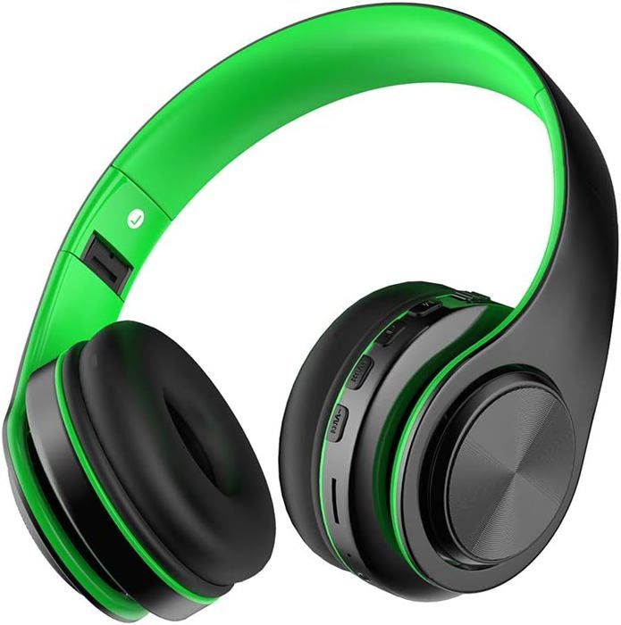 Wilress Écouteurs Bluetooth sans Fil, Pliables, avec Microphone, Stéréo ...