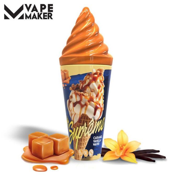 Caramel Vanilla 50ml - Suprême by Vape Maker - Cdiscount Au quotidien