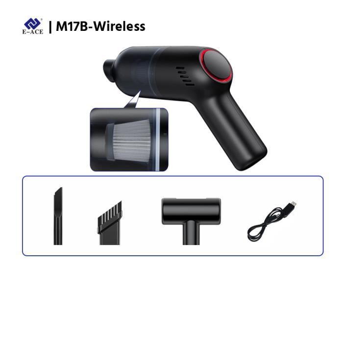 Couleur M17B Aspirateur à main Portable M17 sans fil pour tapis de ...