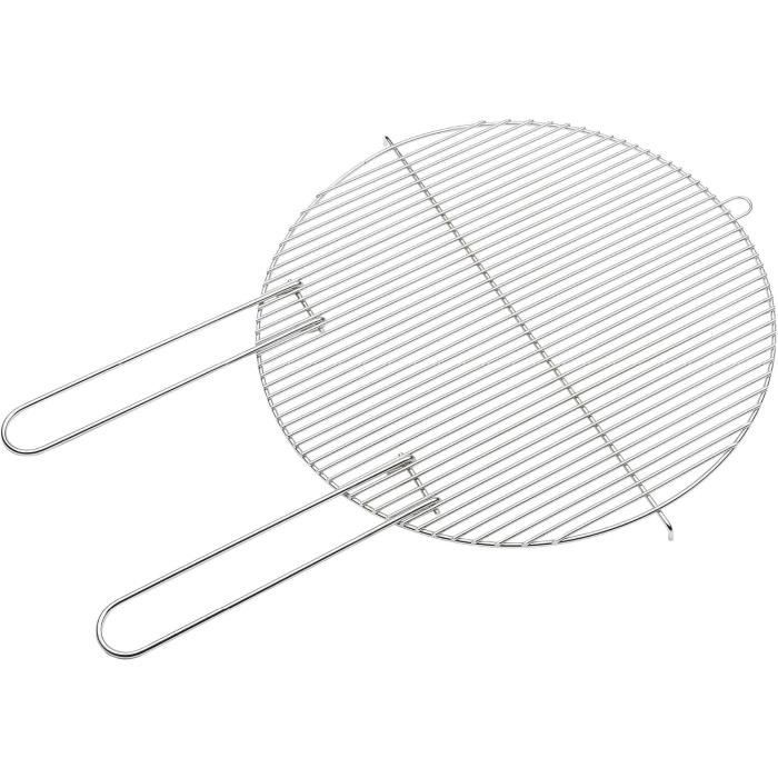 Grille de Barbecue Ronde 50cm, Grill pour Barbecue au Charbon Major et ...