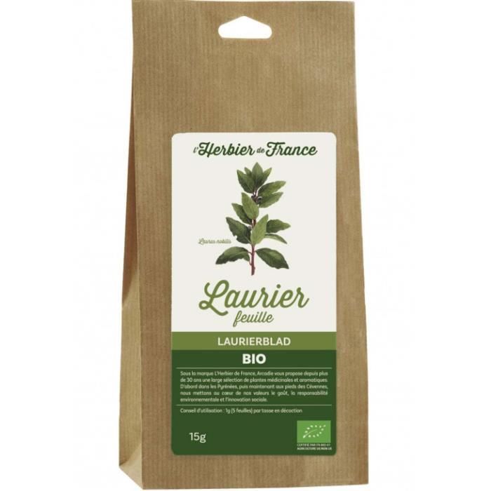 Herbier de France - Laurier feuilles sachet 15gr - Cdiscount Au quotidien