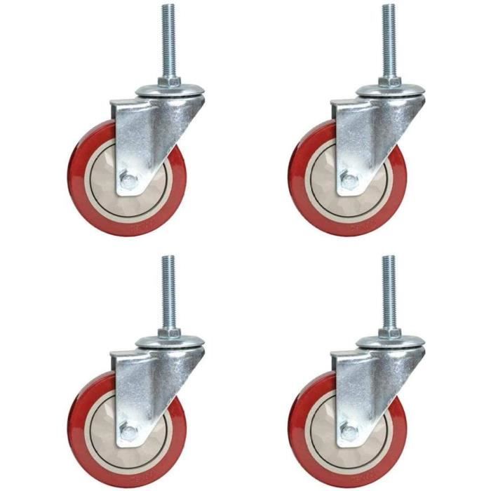 Roulettes de Frein de Chariot de Transport Industriel de Roue de ...