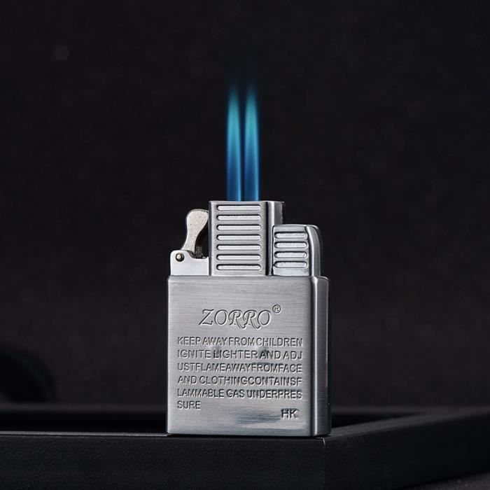 Briquet gonflable à gaz Zorro, insert intérieur, visible, transparent ...