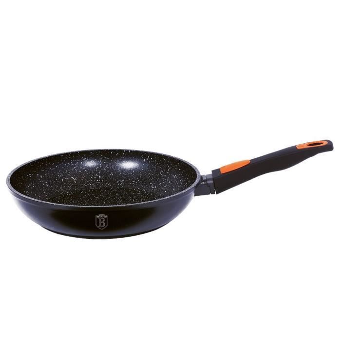 Poêle - BERLINGER HAUS - Granit Diamond BH1102 - 24 cm - Noir ...