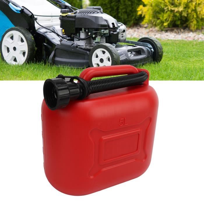 Cikonielf Bidon d' Bidon à Gaz, 5L 1.3 Gallon Conteneur à Gaz ABS ...