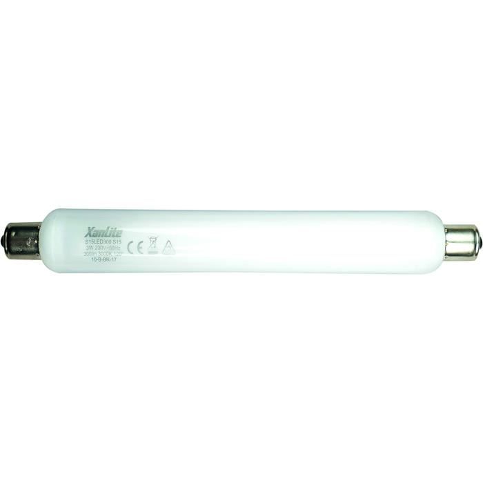 Tube Led Neon Classique Culot S19 - Plafond Angle Éclairage 160°- 8,5W ...